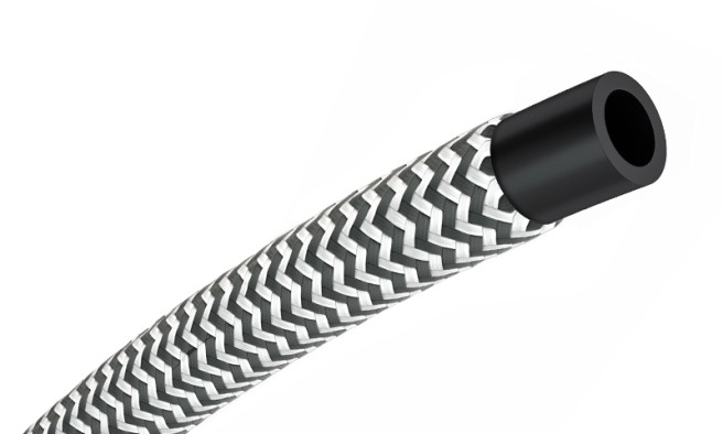 EPDM hose with polyester / glass fibre braid DN10 to 20 | Flexibles